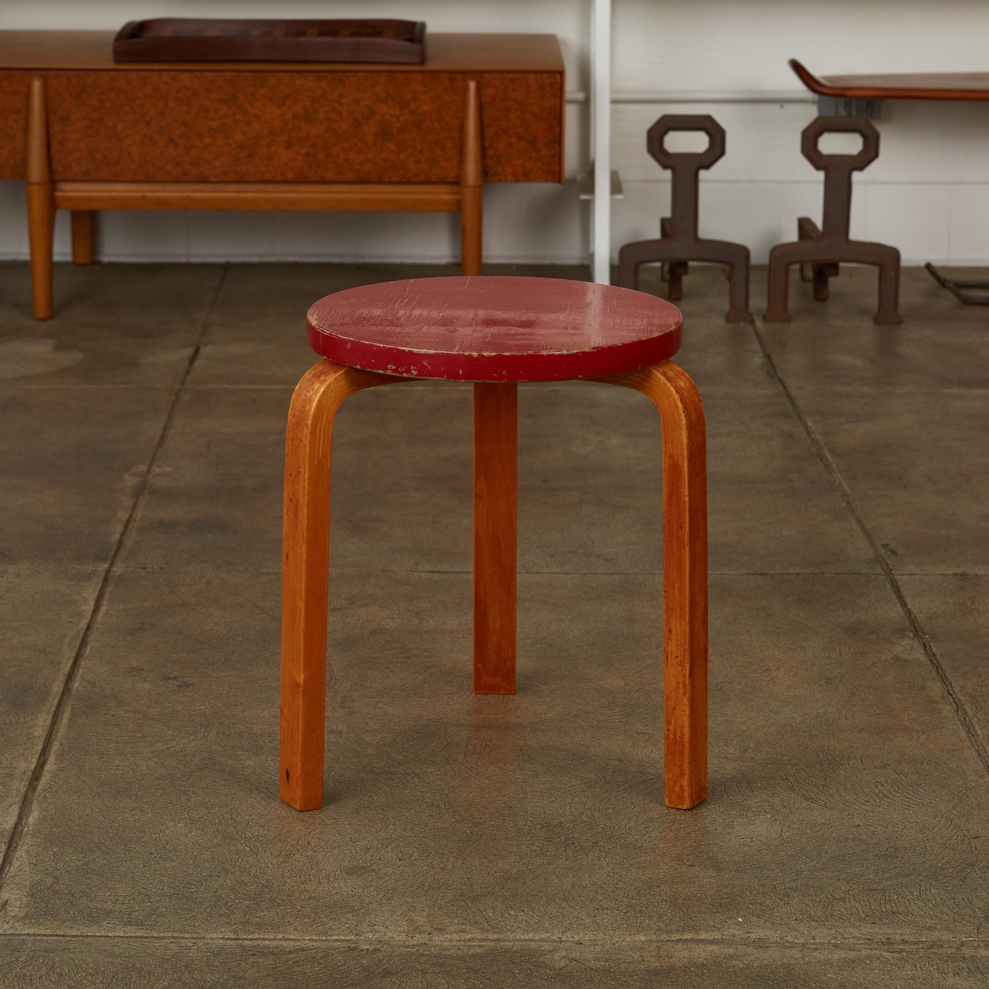 Alvar Aalto Model 60 Stool at 1stDibs