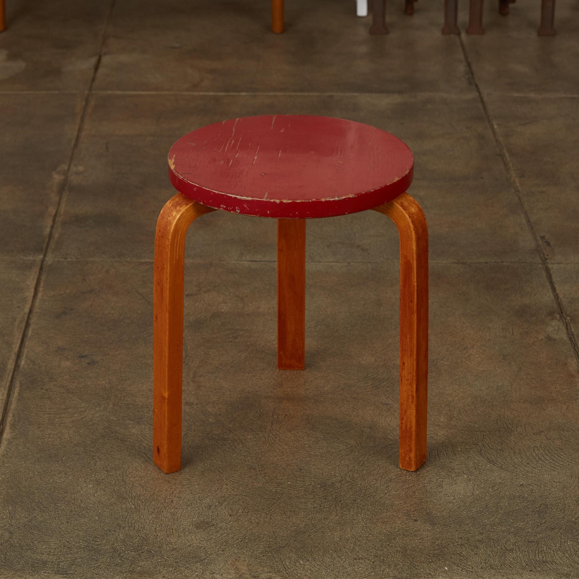 Alvar Aalto Model 60 Stool at 1stDibs