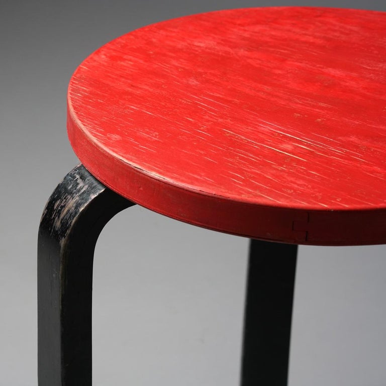 Alvar Aalto Model 60 Stool from the 1930s For Sale at 1stDibs