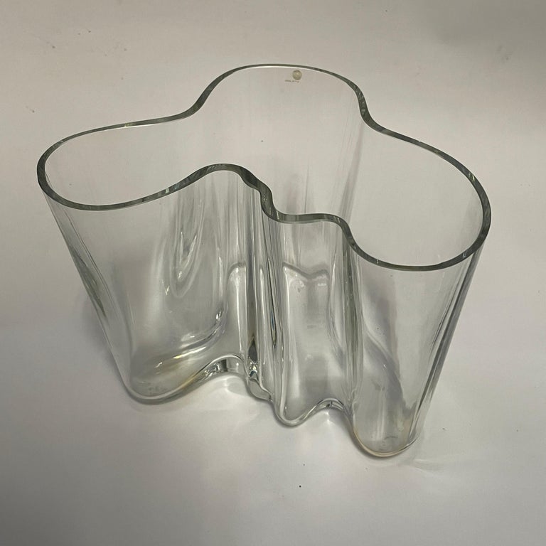 Alvar Aalto Savoy Vase 3030, 1960s, Iittala Finland For Sale at 1stDibs