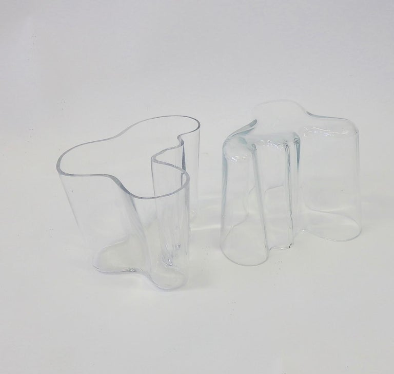 Alvar Aalto Savoy Vase Pair, circa 1950s at 1stDibs