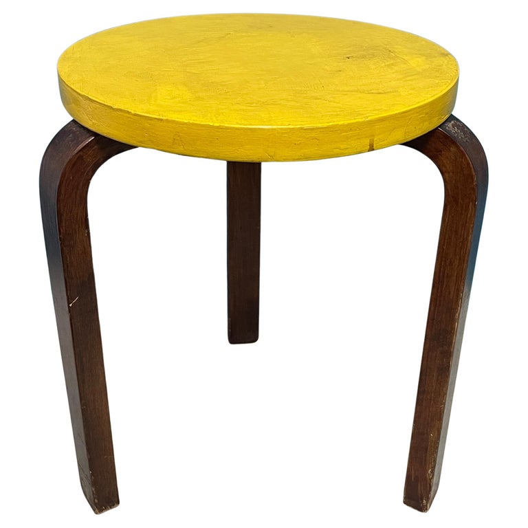 Alvar Aalto Hocker, 60er-Jahre, Vintage-Version, Artek Finnland im Angebot bei 1stDibs