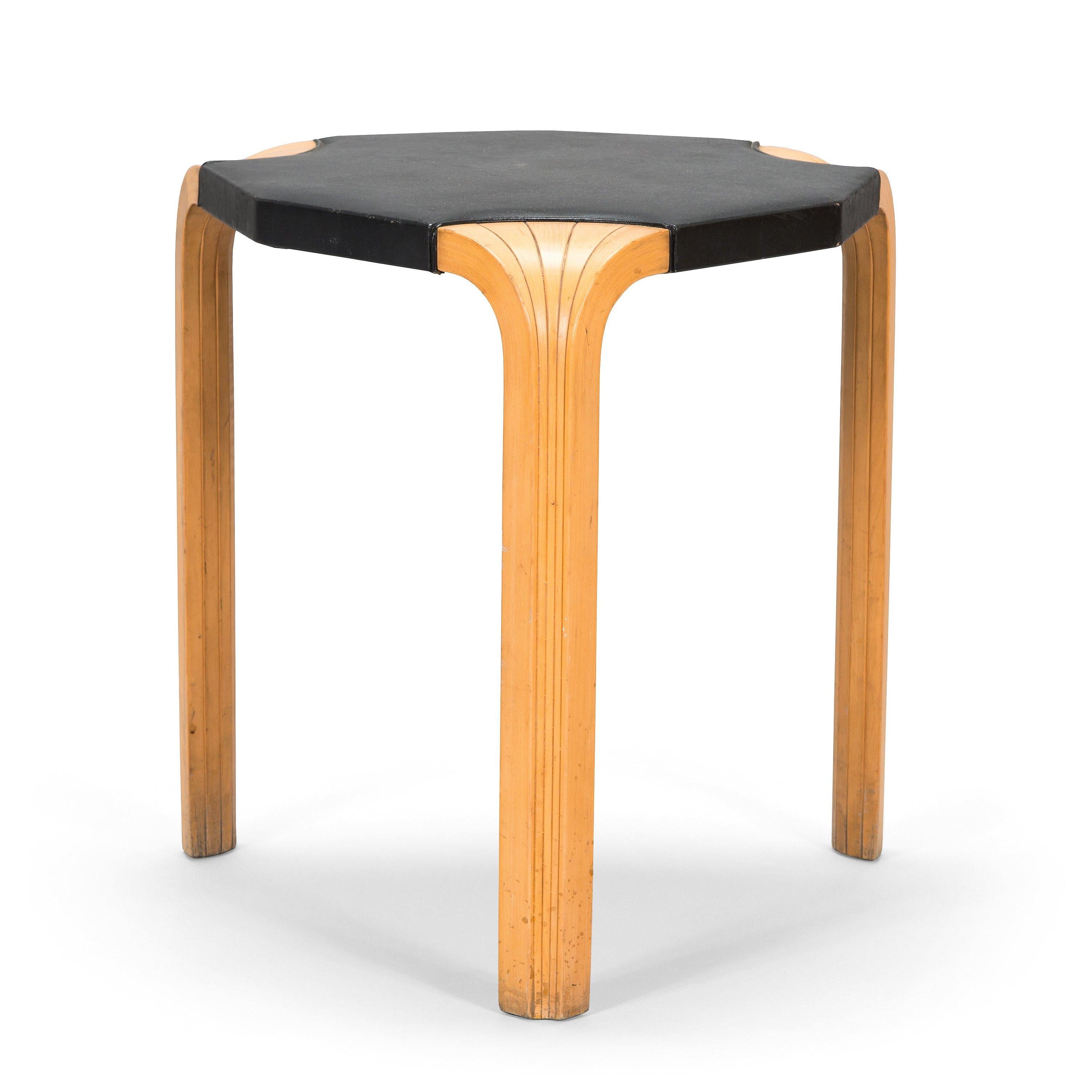 Alvar Aalto, Stool Model X602, O.Y. Huonekalu- Ja Rakennustyöt For Sale ...