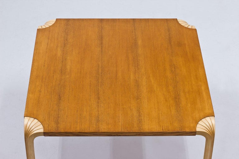 Alvar Aalto" X800" Fan Leg Table at 1stDibs