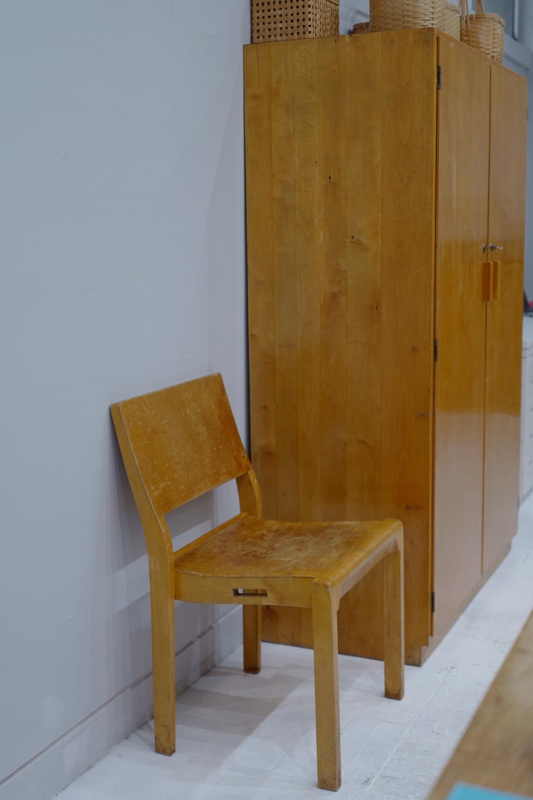 Alvar and Aino Aalto A820 Wardrobe For Sale at 1stDibs