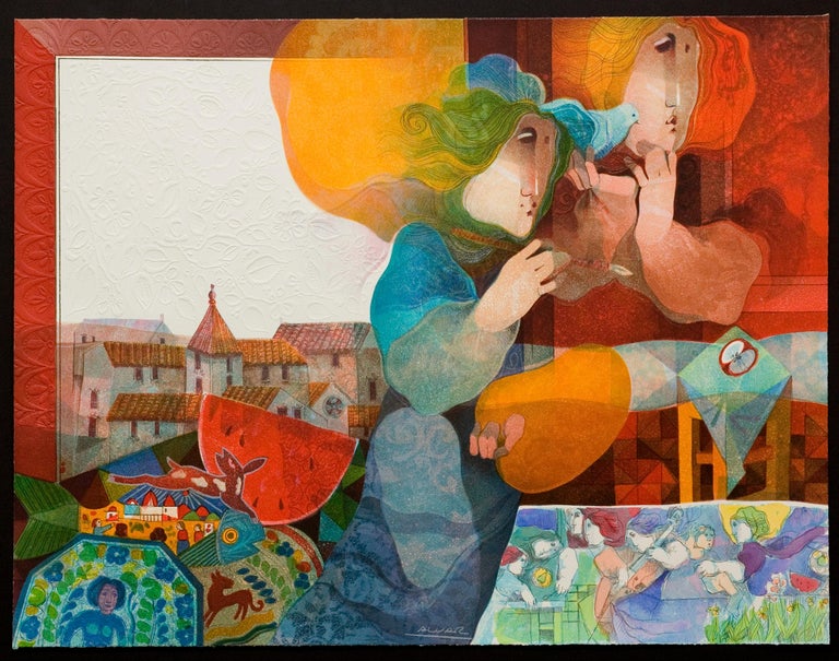 Alvar Sunol Munoz-Ramos - « Pintora Mexicana » (peintre mexicain) En vente sur 1stDibs