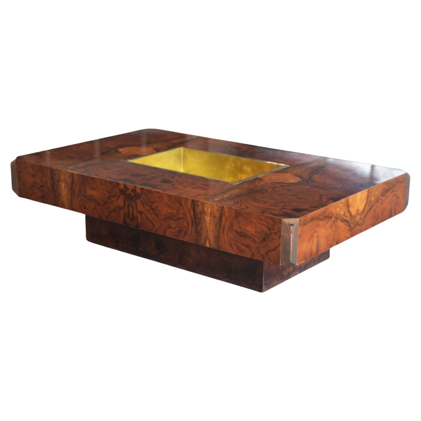 Willy Rizzo T.R.G. Coffee Table at 1stDibs