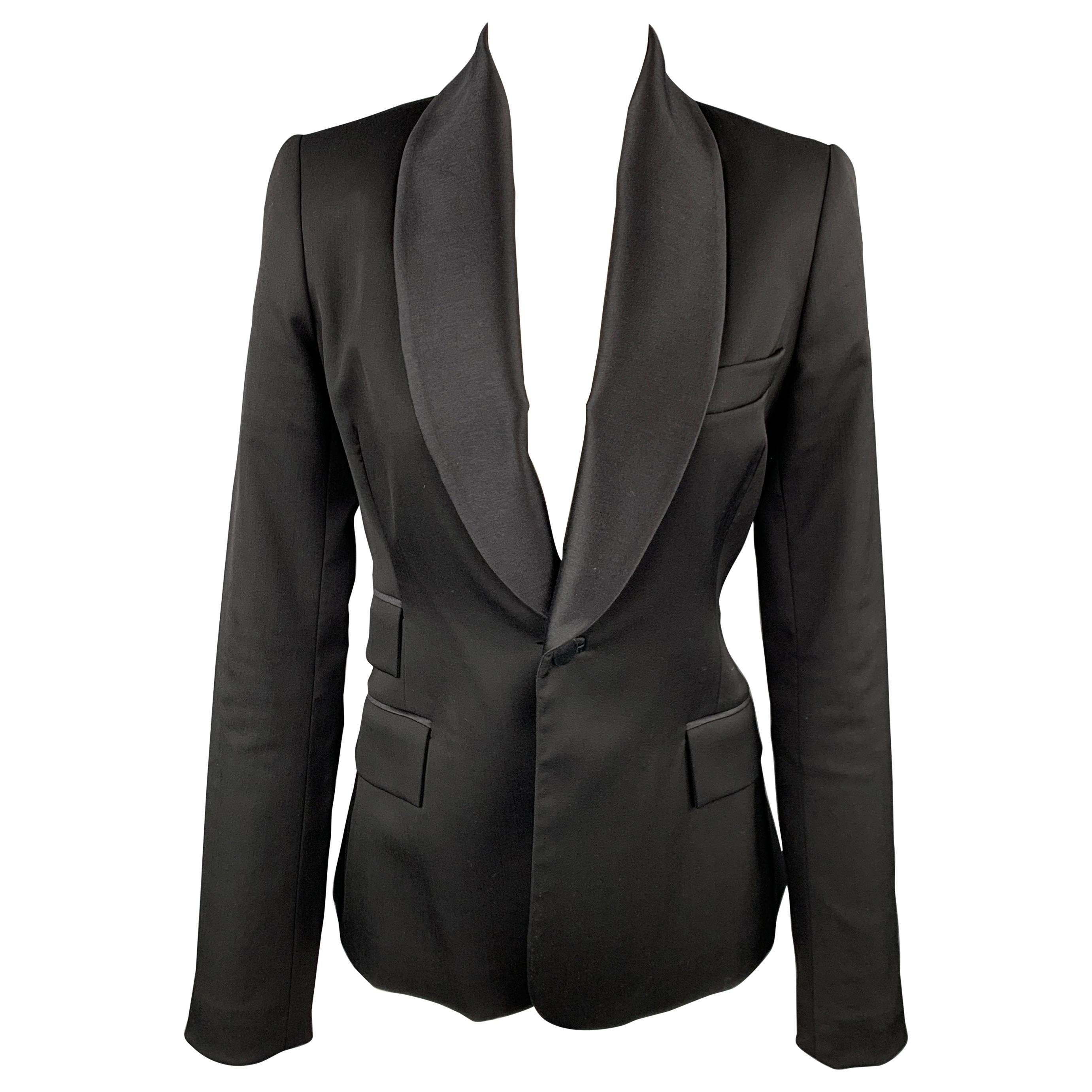 45rpm L Navy Wool Twill Patch Pocket Soft Shoulder Sport Coat at 1stDibs