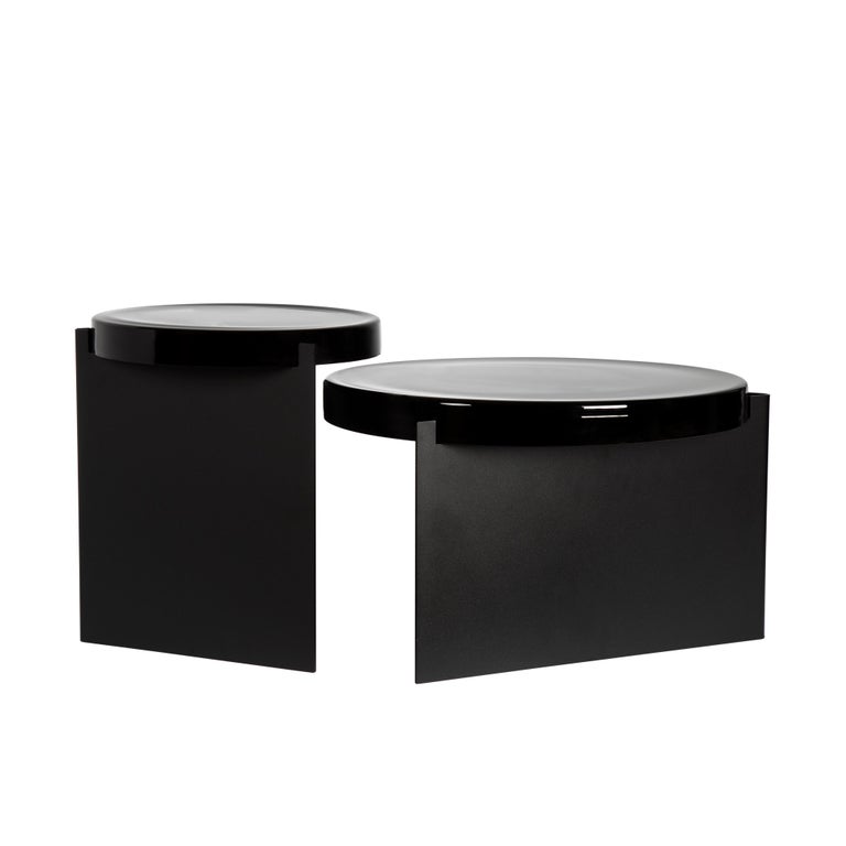 Table basse noire Alwa One Big Green de Pulpo En vente sur 1stDibs
