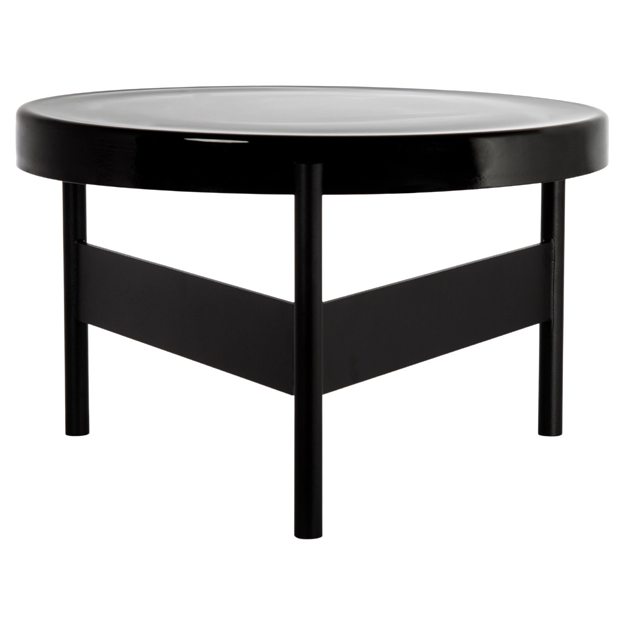 Alwa Two Big Blue Black Coffee Table by Pulpo For Sale at 1stDibs