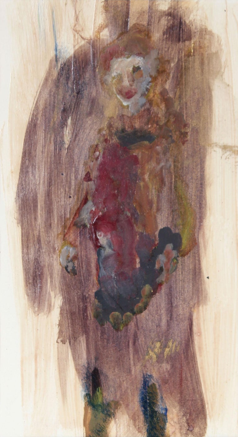 Alysanne McGaffey - Distemper Painting, Portrait of San Francisco poet ...