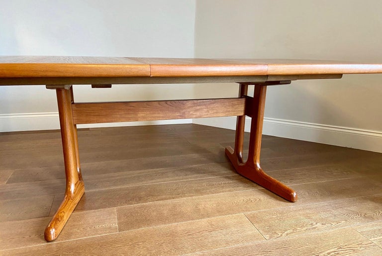 20th Century AM Møbler Denmark Teak Dining Set from 1970s', Stamped 'Am ...