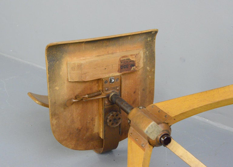 Ama Elastik Factory Chair, circa 1930s at 1stDibs