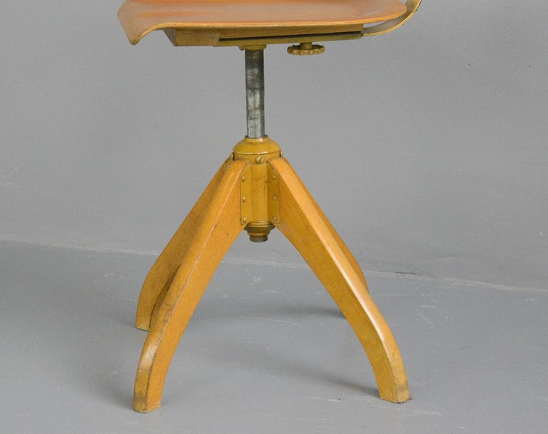 Ama Elastik Factory Chair, circa 1930s at 1stDibs