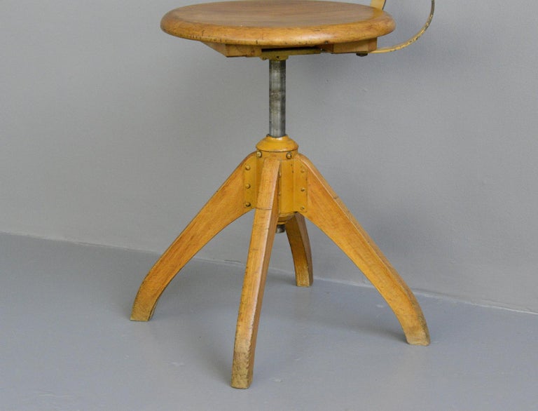 Ama Elastik Factory Chair, circa 1930s at 1stDibs