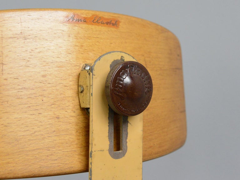 Ama Elastik Factory Chair, circa 1930s at 1stDibs | ama elastik chair