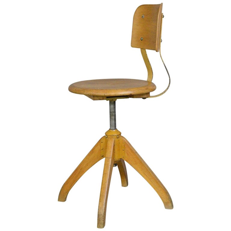 Ama Elastik Factory Chair, circa 1930s at 1stDibs