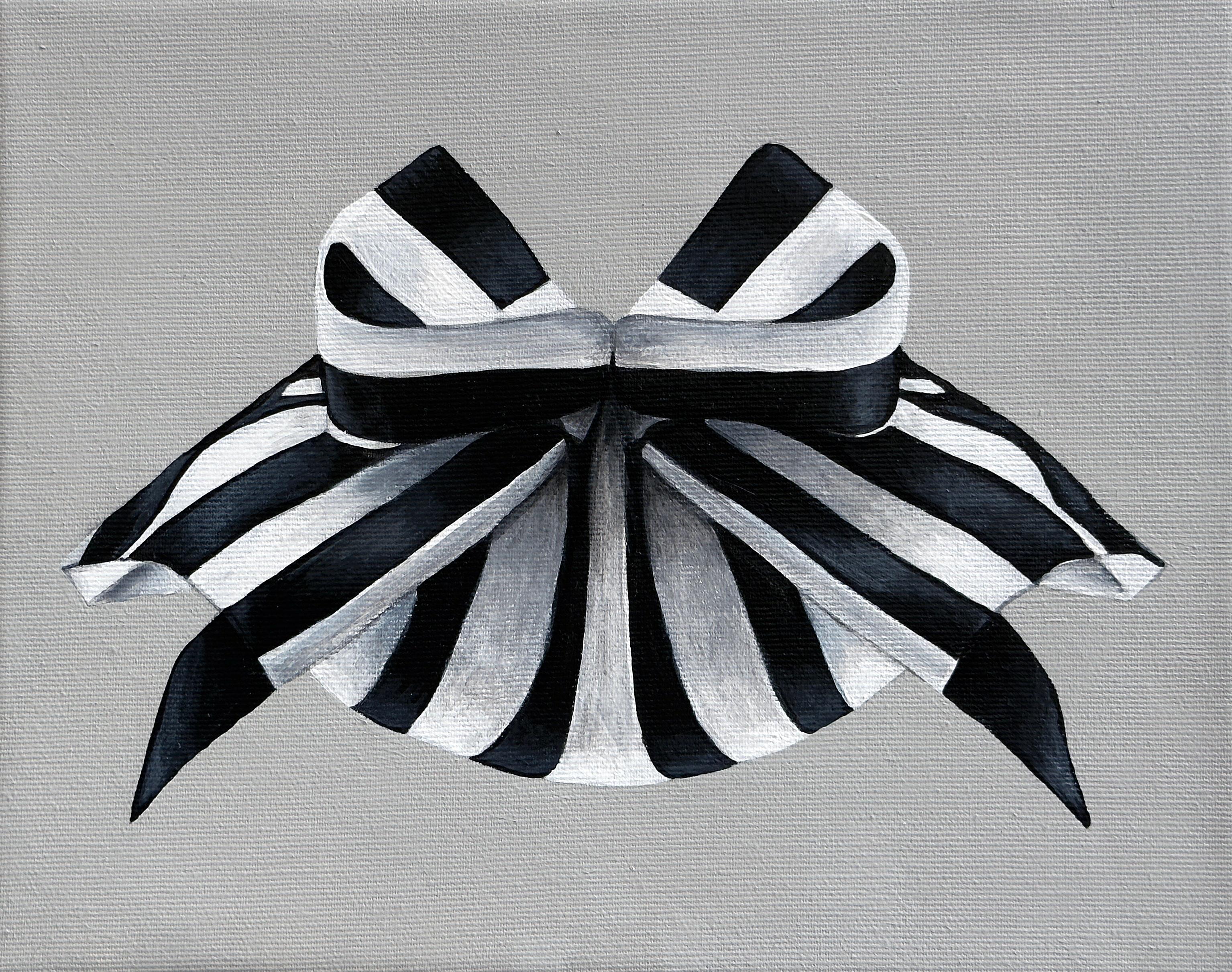 Amanda Andersen - Acrylic Painting on canvas minimal black and white ...