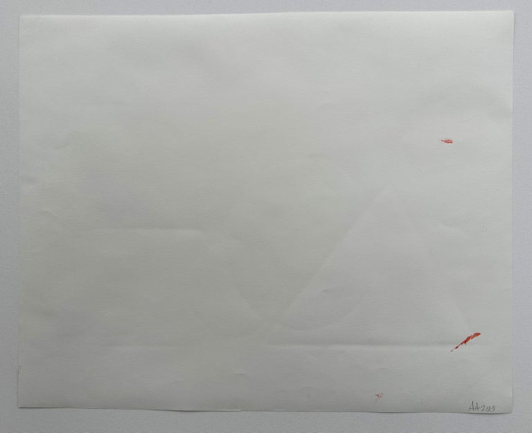 Amanda Andersen - Geometric Outlines Acrylic Painting Paper Abstract ...