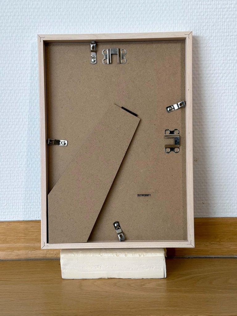 Amanda Andersen - "Glacial Morning" Acrylic Painting on Paper, wabi ...