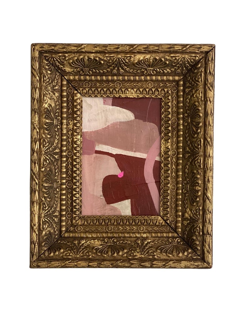 Amanda Carol Collection - Moulin Rouge II- Abstract painting in Antique ...