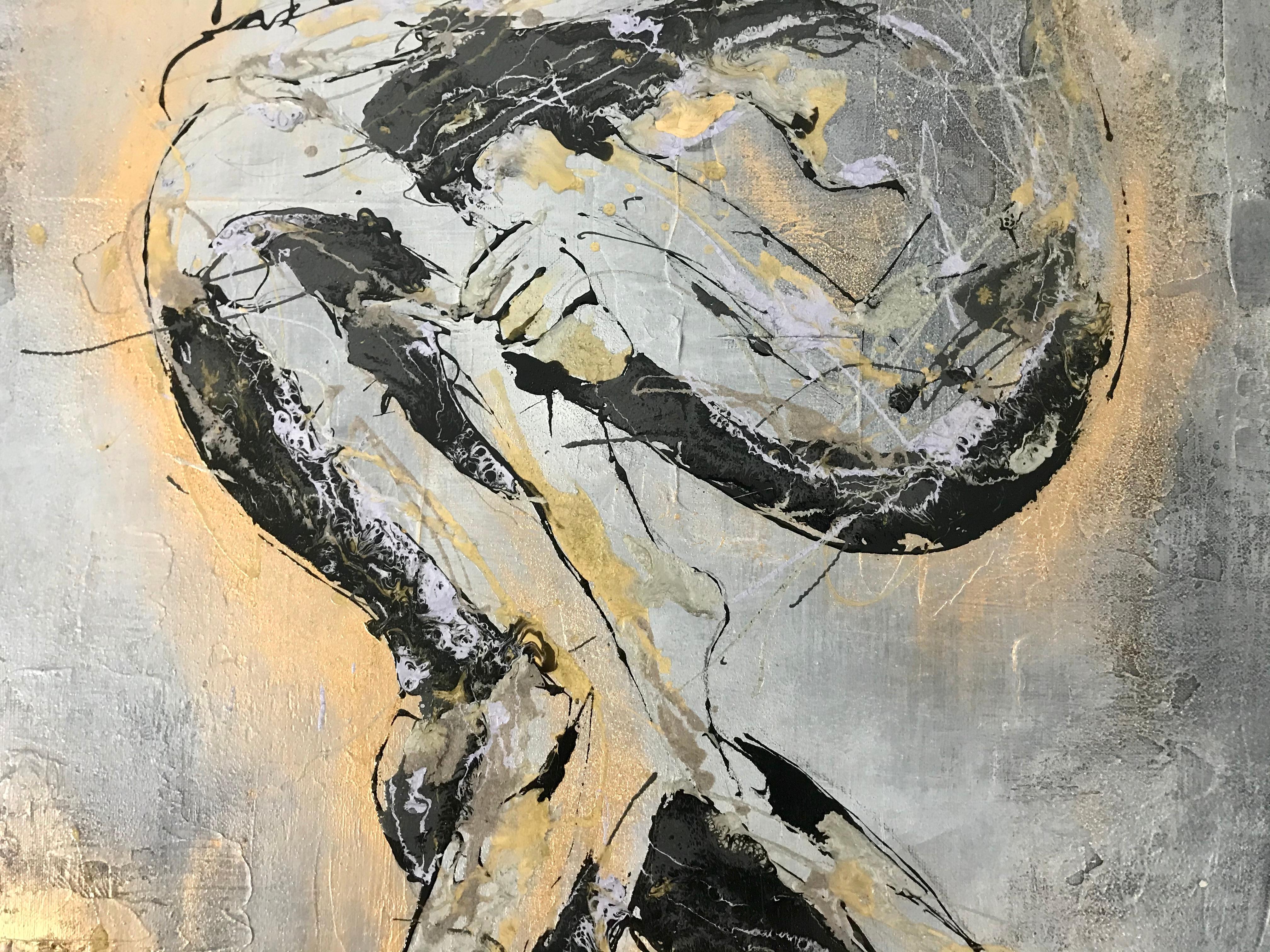 Amandyne Steropes - Fusion - Human Body Representation in Yellow and ...