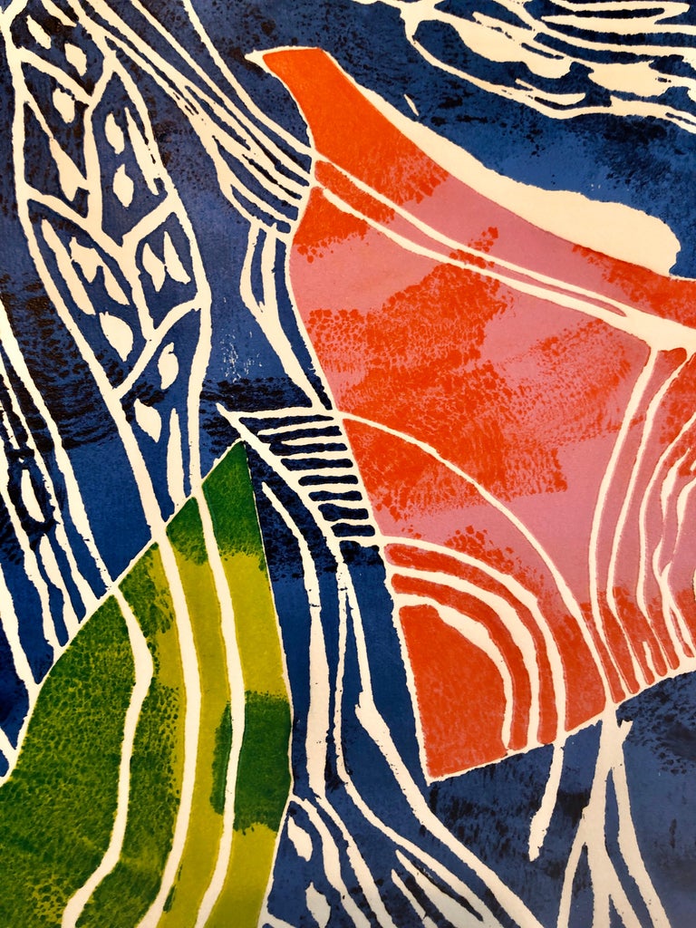 Amaranth Ehrenhalt - Color Embossed Lithograph Print New York Abstract ...