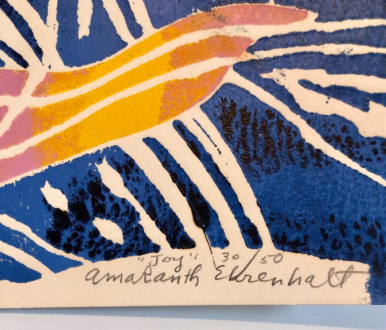 Amaranth Ehrenhalt - Color Embossed Lithograph Print New York Abstract ...