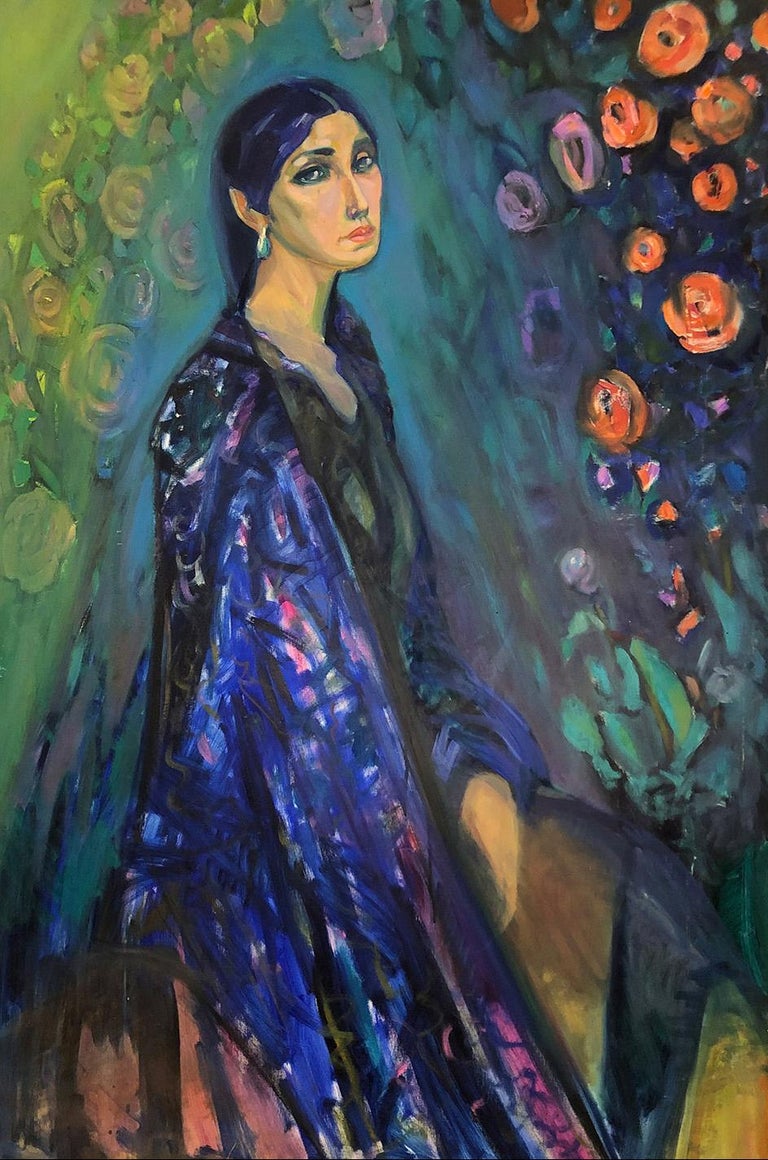 Amarsanaa Galmandakh - Portrait Woman - Female figurative portraiture ...