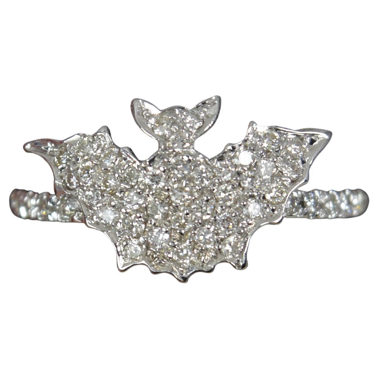 Bat Ring - 40 For Sale on 1stDibs | bat engagement ring, bat ring gold ...