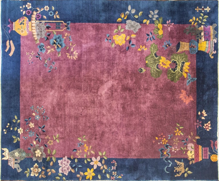 Amazing Antique Art Deco Carpet, Great Size at 1stDibs