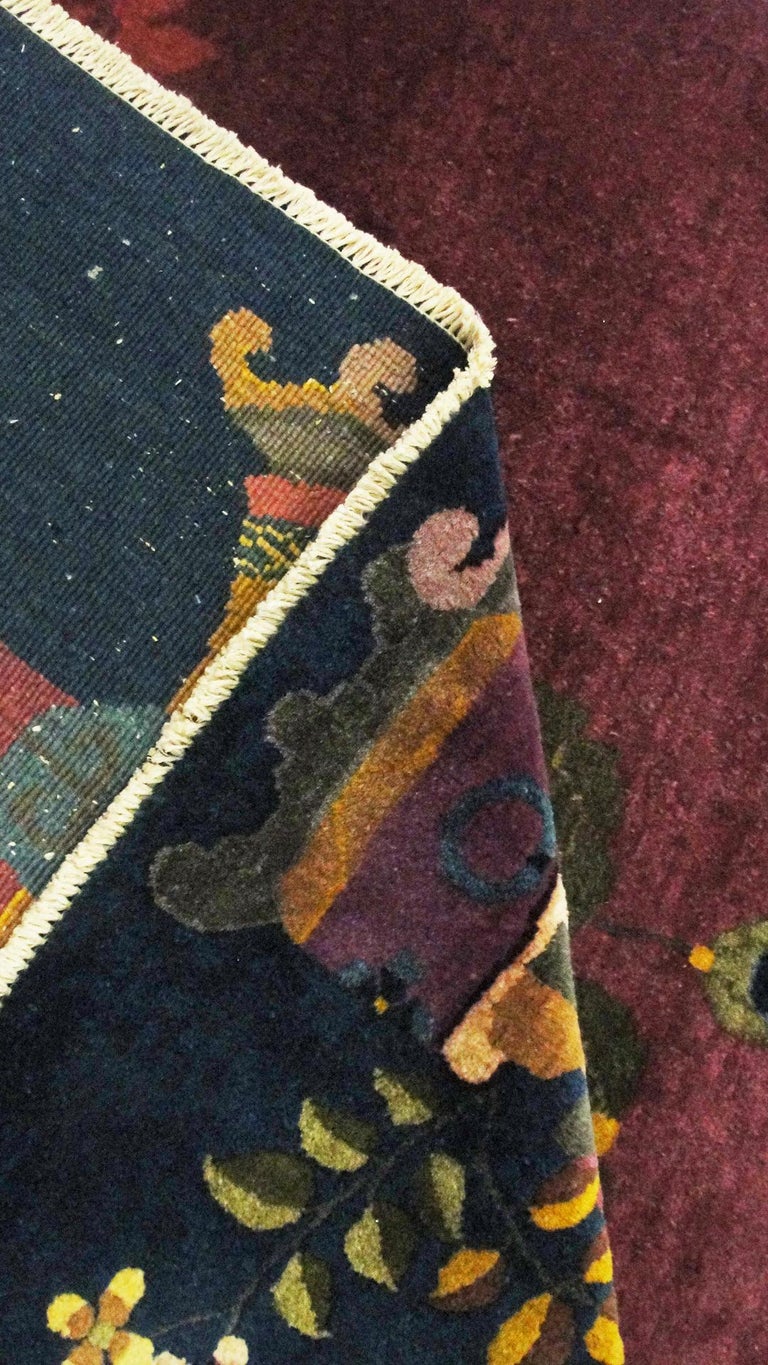 Amazing Antique Art Deco Carpet, Great Size at 1stDibs
