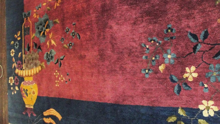 Amazing Antique Art Deco Carpet, Great Size at 1stDibs