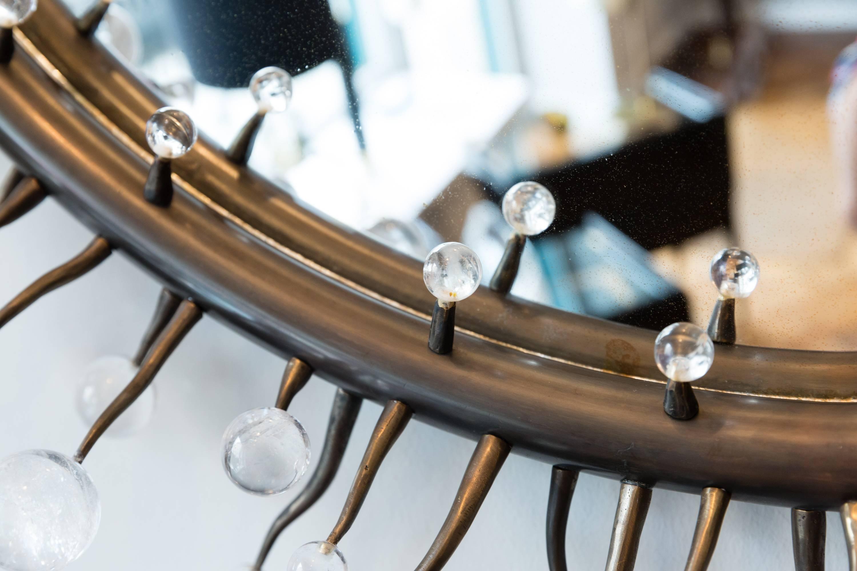 Amazing Convex Mirror For Sale at 1stDibs