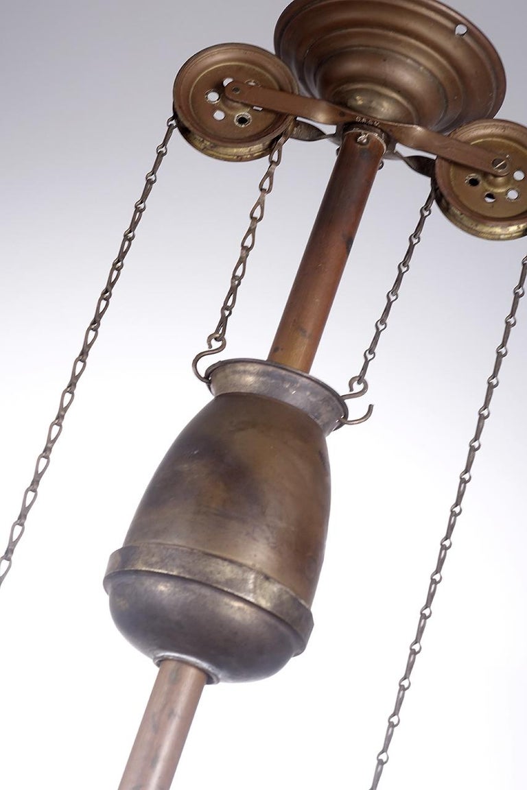 Amazing Drop-Down Frink Mirrored Reflector Lamp at 1stDibs