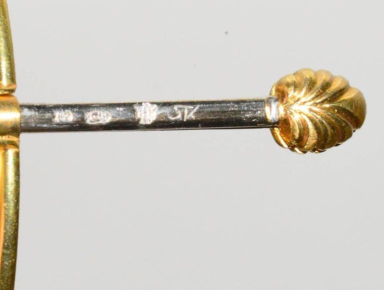 Amazing French Pierced Gold Bangle at 1stDibs