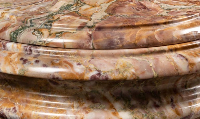 Amazing Italian "Porta Santa" Marble Urn, 19th Century For Sale at 1stDibs