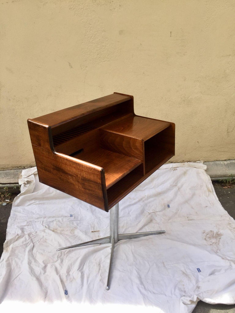 Amazing, Mid-Century Modern, Small Rectangular Revolving Desk, 1950s ...