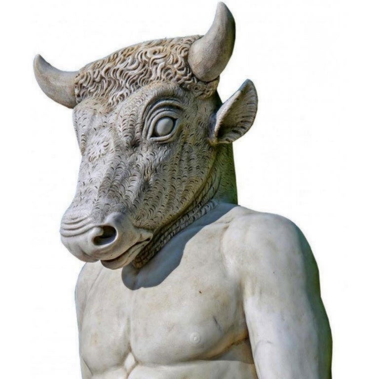 Amazing "Minotaur of the Labyrinth of Crete" For Sale at 1stDibs