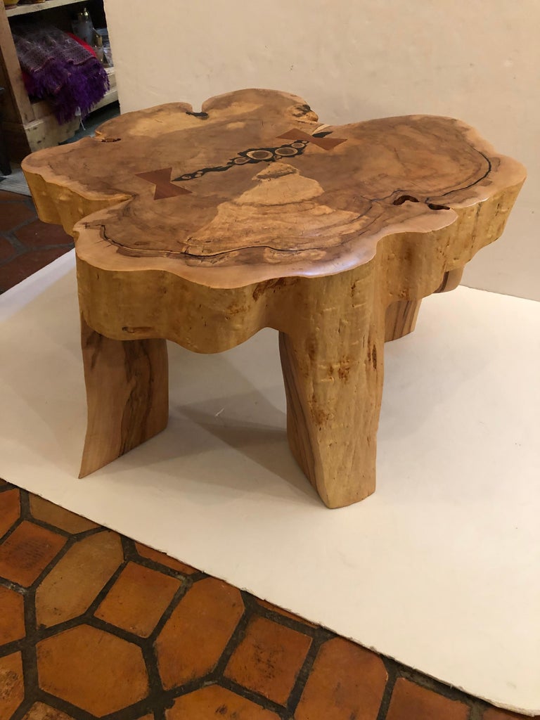 Amazing Organic Modern Irregular Edge Maple Coffee Table For Sale at ...