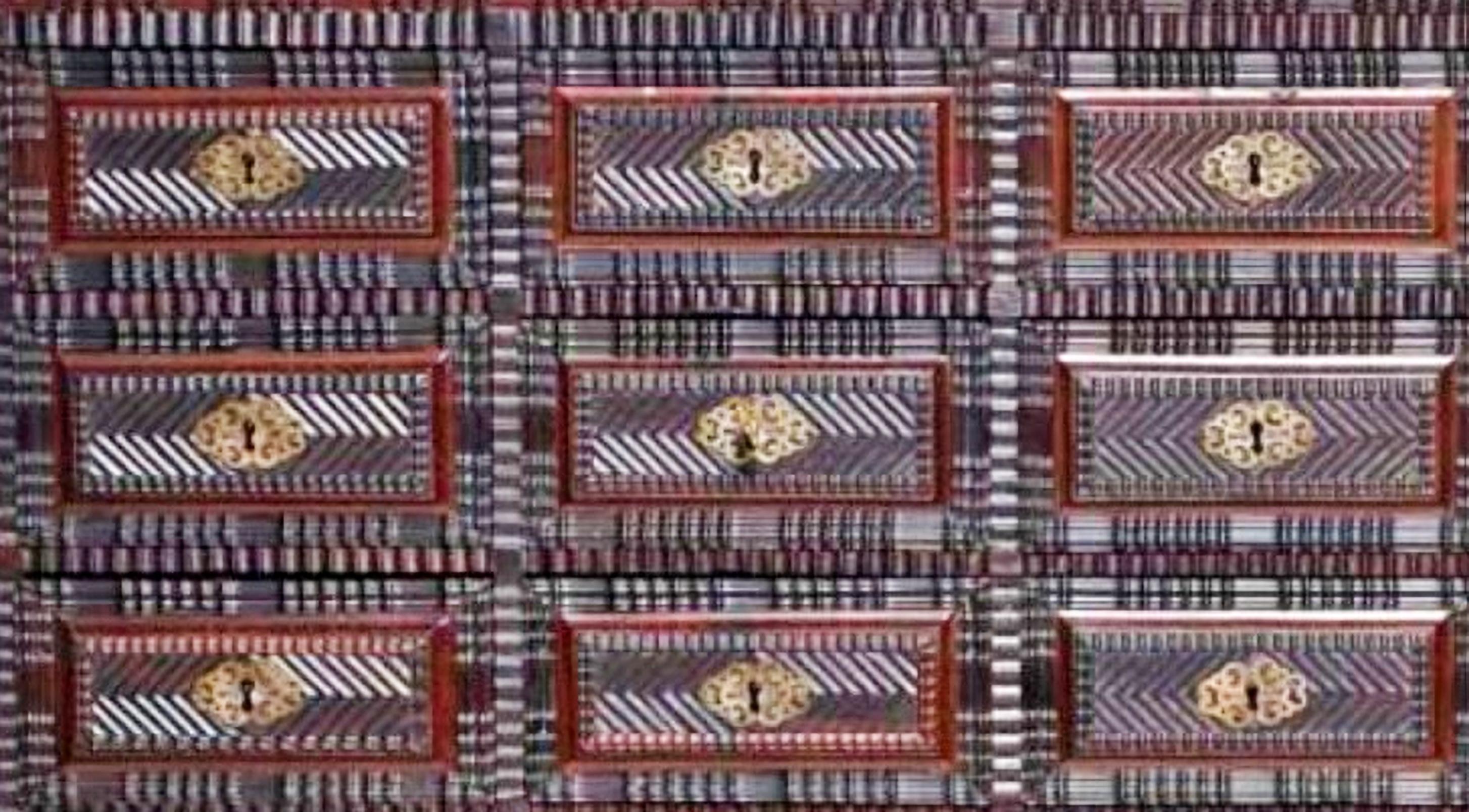 Amazing Portuguese Counter/Cabinet 17th Century Rosewood at 1stDibs