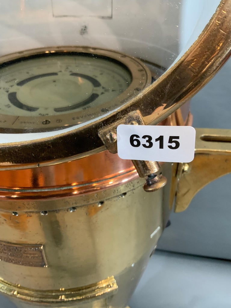 Amazing Ship's Binnacle from Early Twentieth Century at 1stDibs