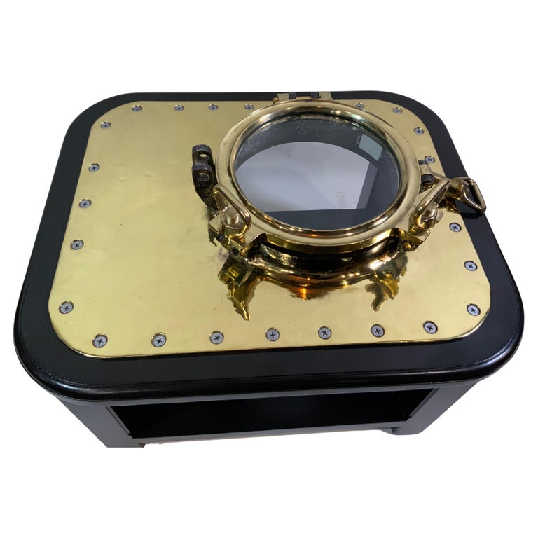Amazing Ships Porthole Cocktail Table For Sale at 1stDibs