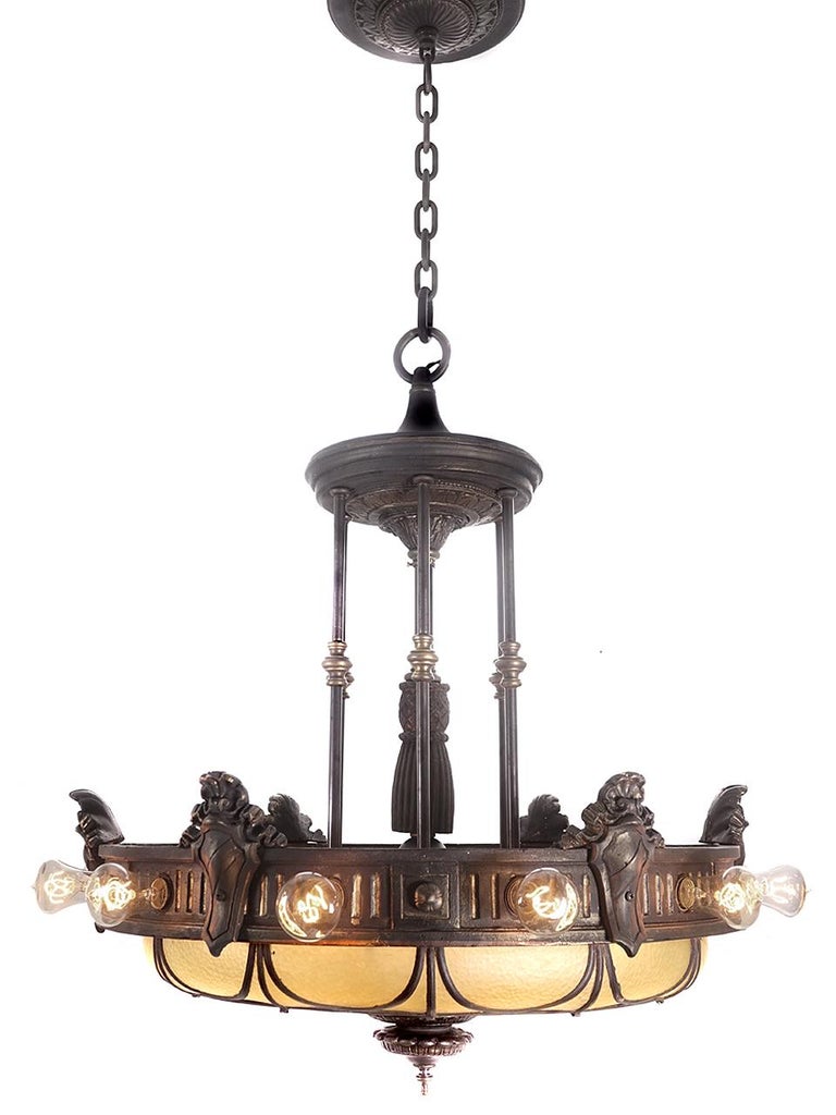 Amazing Tudor Style Library Chandeliers at 1stDibs | chandeliers for ...