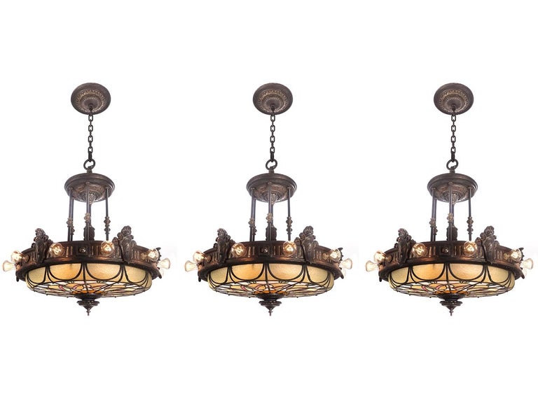 Amazing Tudor Style Library Chandeliers at 1stDibs | chandeliers for ...