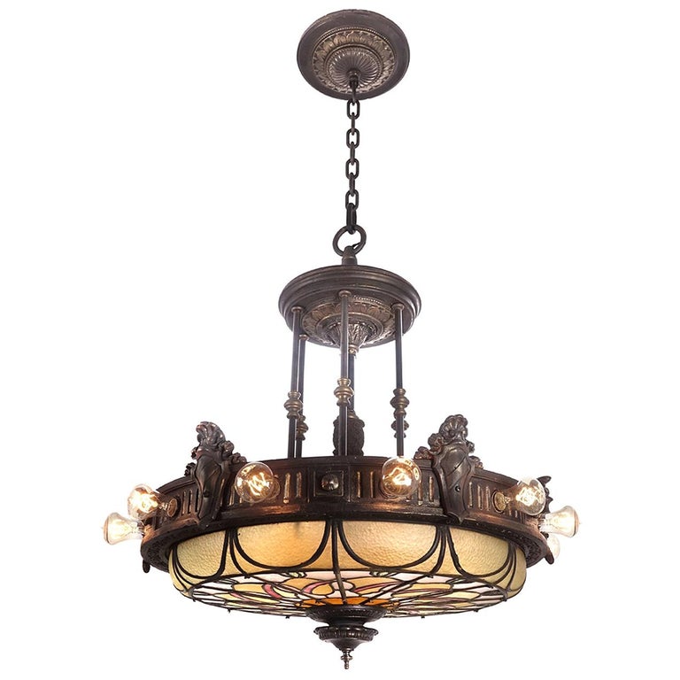 Amazing Tudor Style Library Chandeliers at 1stDibs | chandeliers for ...