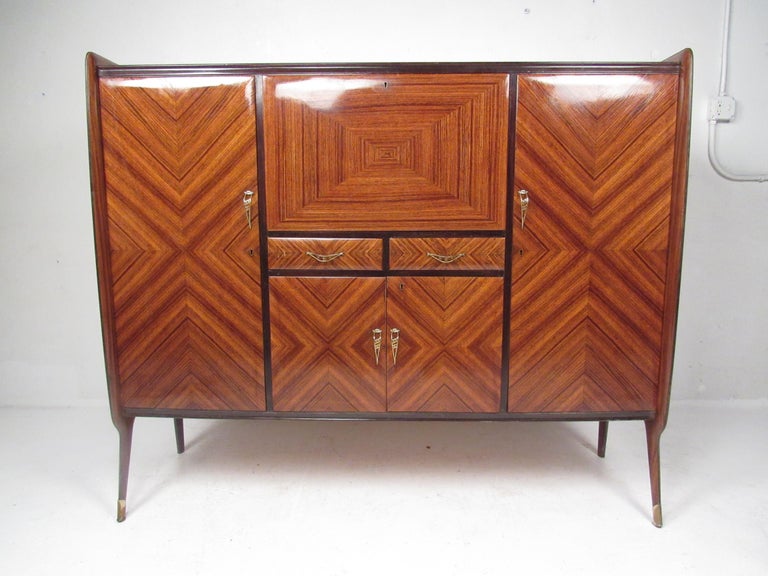Amazing Vintage Modern Italian Server For Sale at 1stDibs