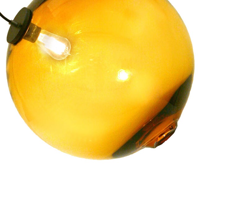 Amber Float 2.0 Pendant Lamp by SkLO For Sale at 1stDibs