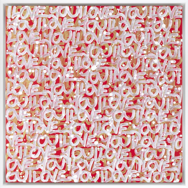 Amber Goldhammer - "Heat of the Moment" Abstract Colorful Graffiti ...