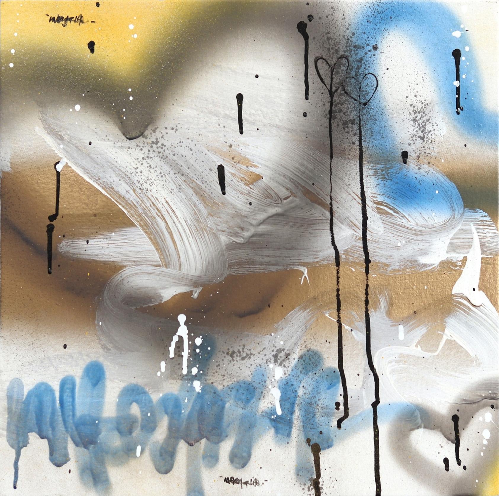 Amber Goldhammer - "Fancy Flowers" Bright Colorful Graffiti Style ...